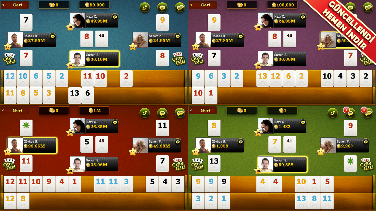 Okey Oyunu Resimleri