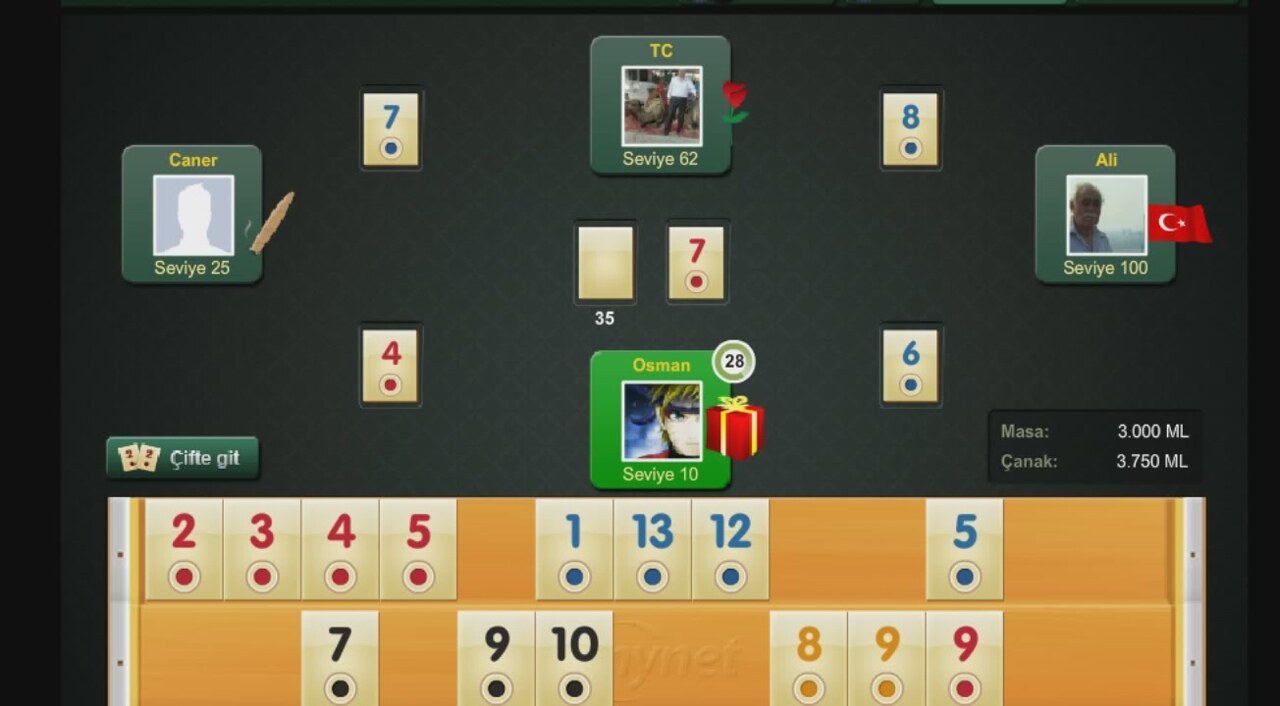 Okey Oyunu Resimleri